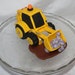 Fondant Backhoe Cake Topper - Backhoe Topper - Fondant Construction ...