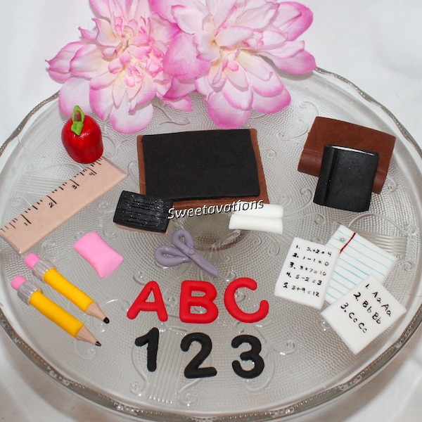 Teacher Cake Topper - Etsy