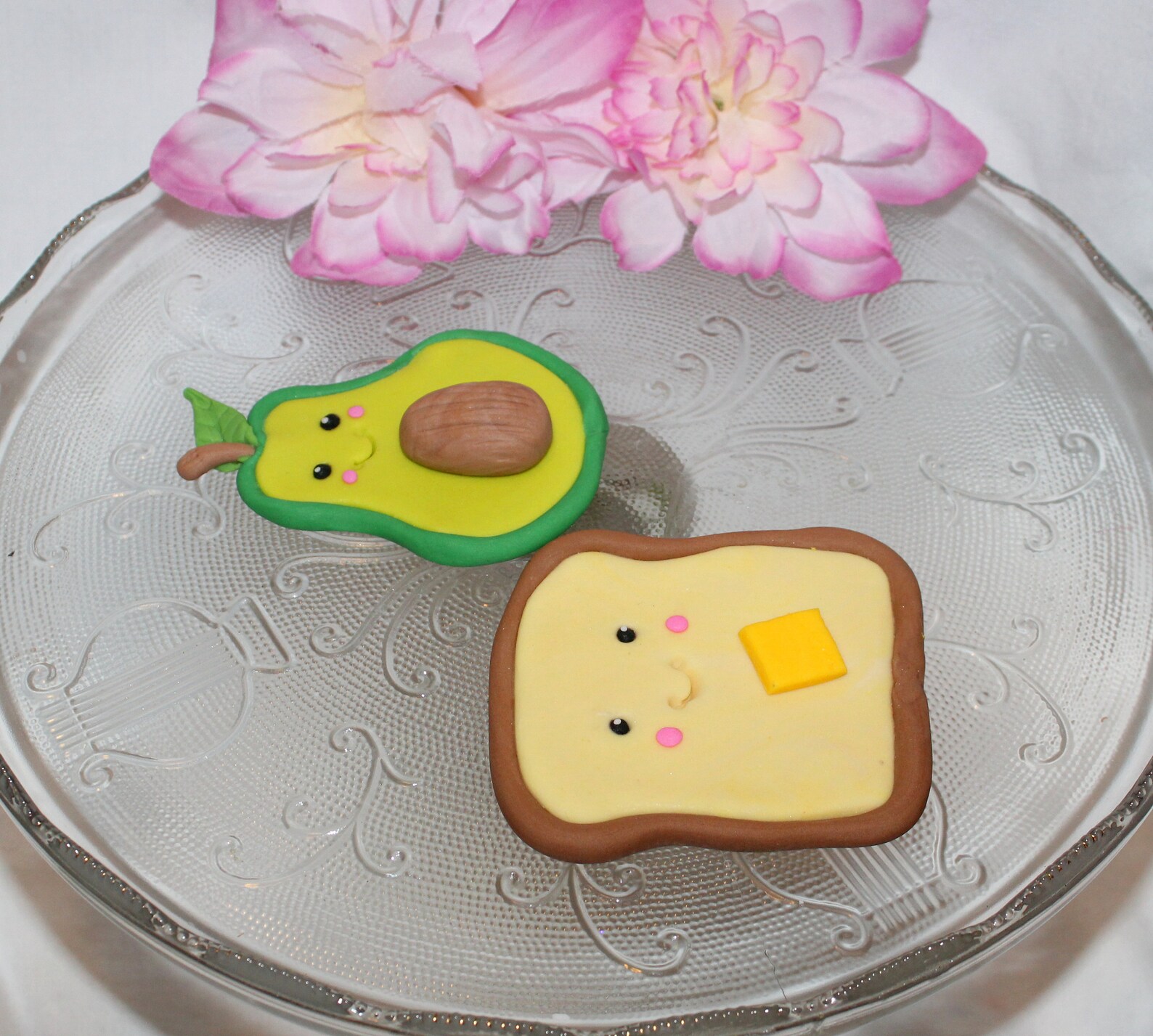 Fondant Avocado Cake Topper Avocado Cake Topper Fondant | Etsy