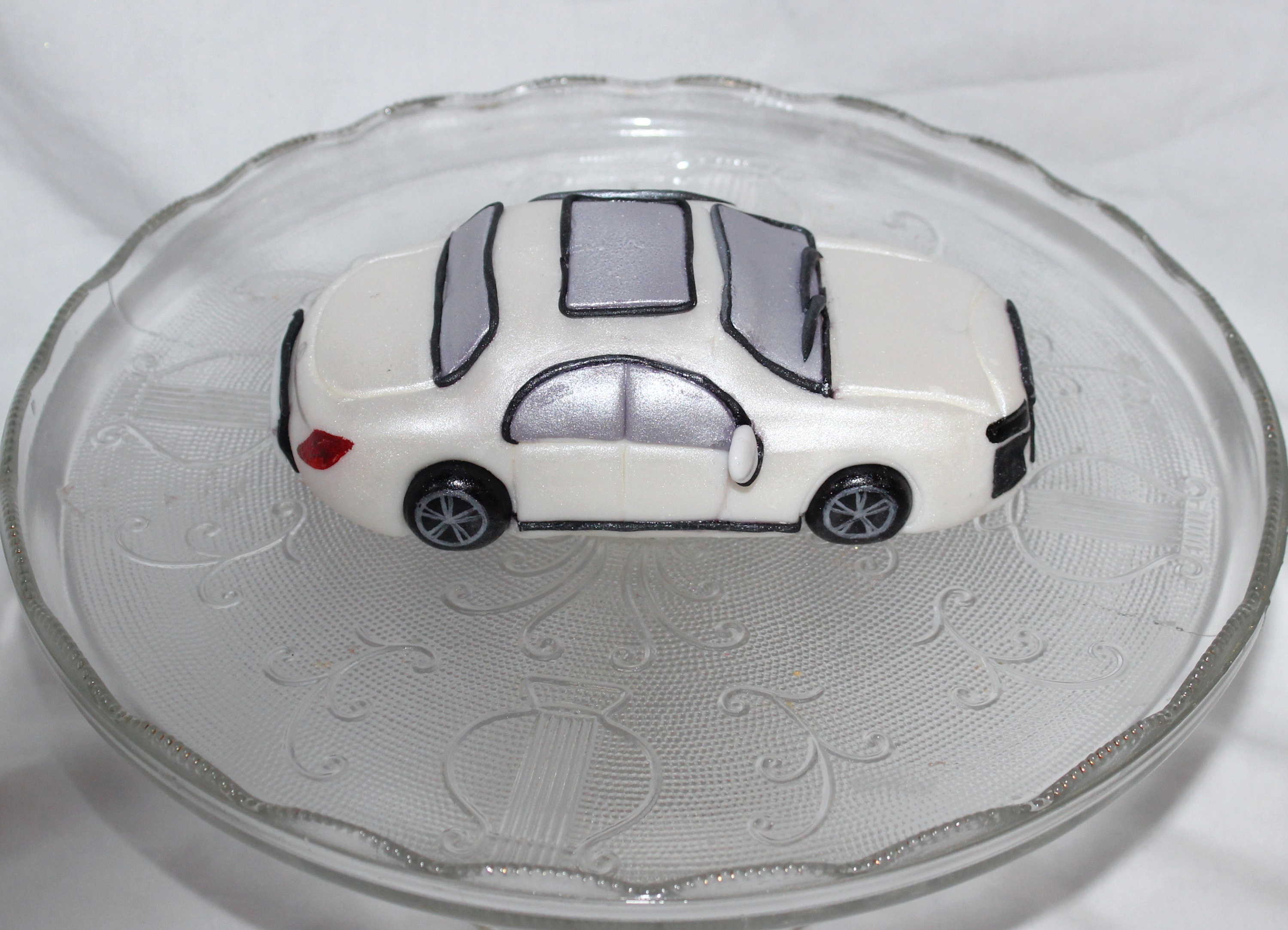 Fondant Car Cake Topper Luxury Car Cake Topper Fondant - Etsy UK