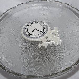 Fondant Clock Cake Topper - Steampunk Topper - Fondant Steampunk Clock ...