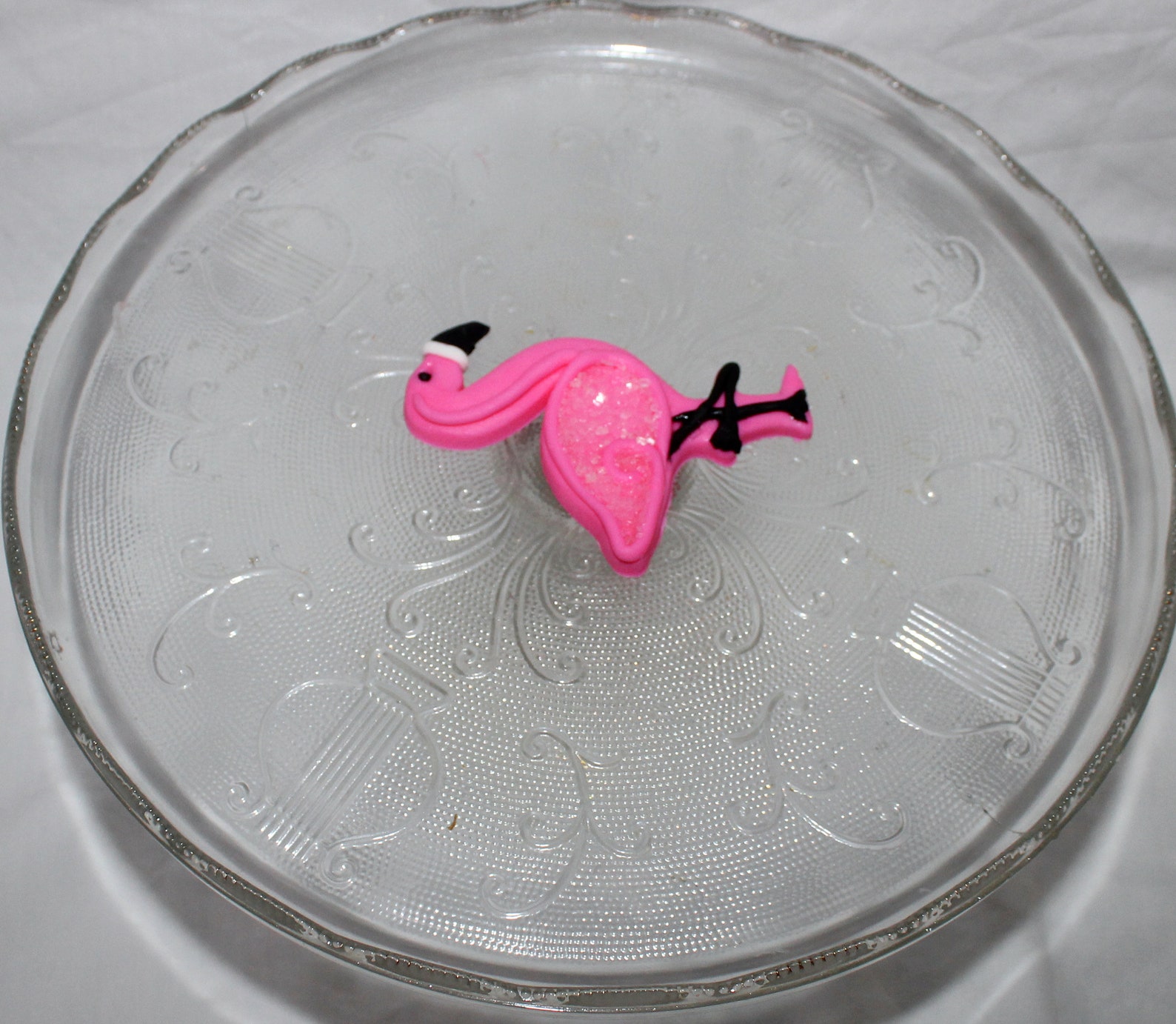 Fondant Flamingo Cake Topper Flamingo Topper Flamingo - Etsy