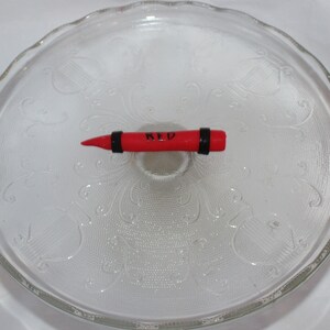 Fondant Crayon Cake Topper - Crayon Topper - Fondant Art - Art Cake ...