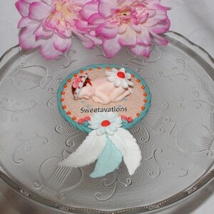 Fondant Native American Baby Cake Topper - Tribal Baby Topper - Dream ...