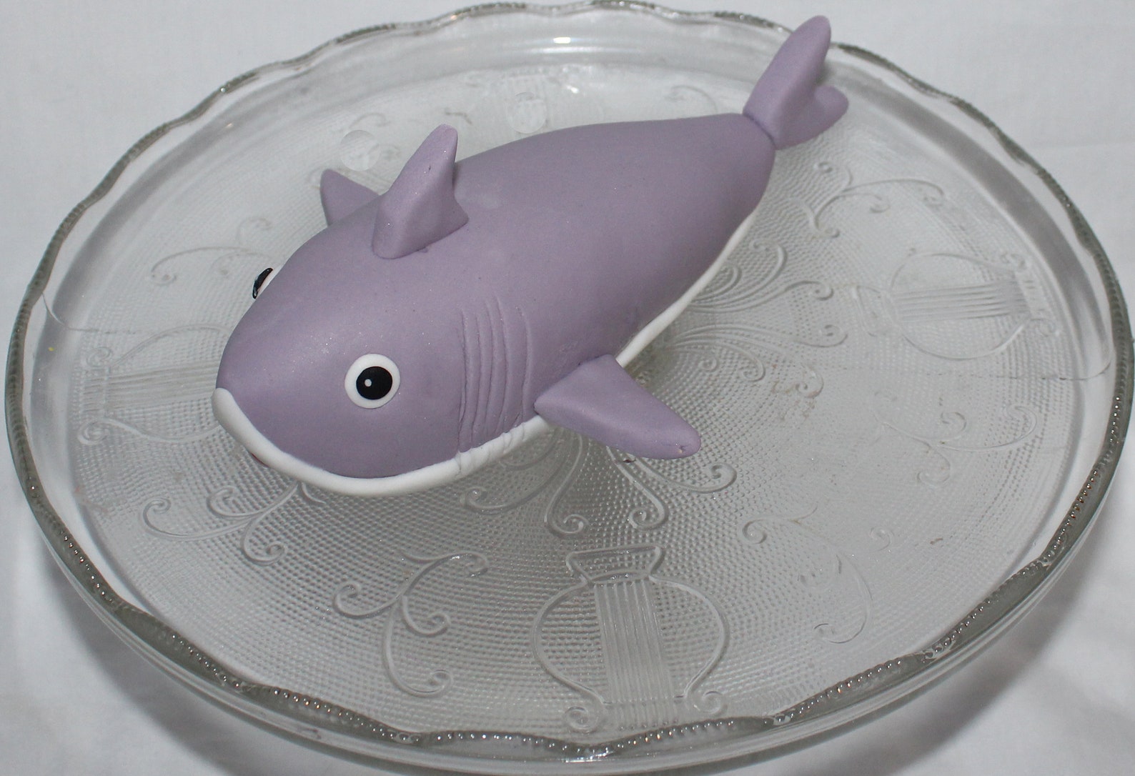 Fondant Shark Cake Topper Shark Topper Sea Creature Topper - Etsy