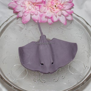 Fondant Stingray Cake Topper Stingray Topper Manta Ray Topper Fondant ...