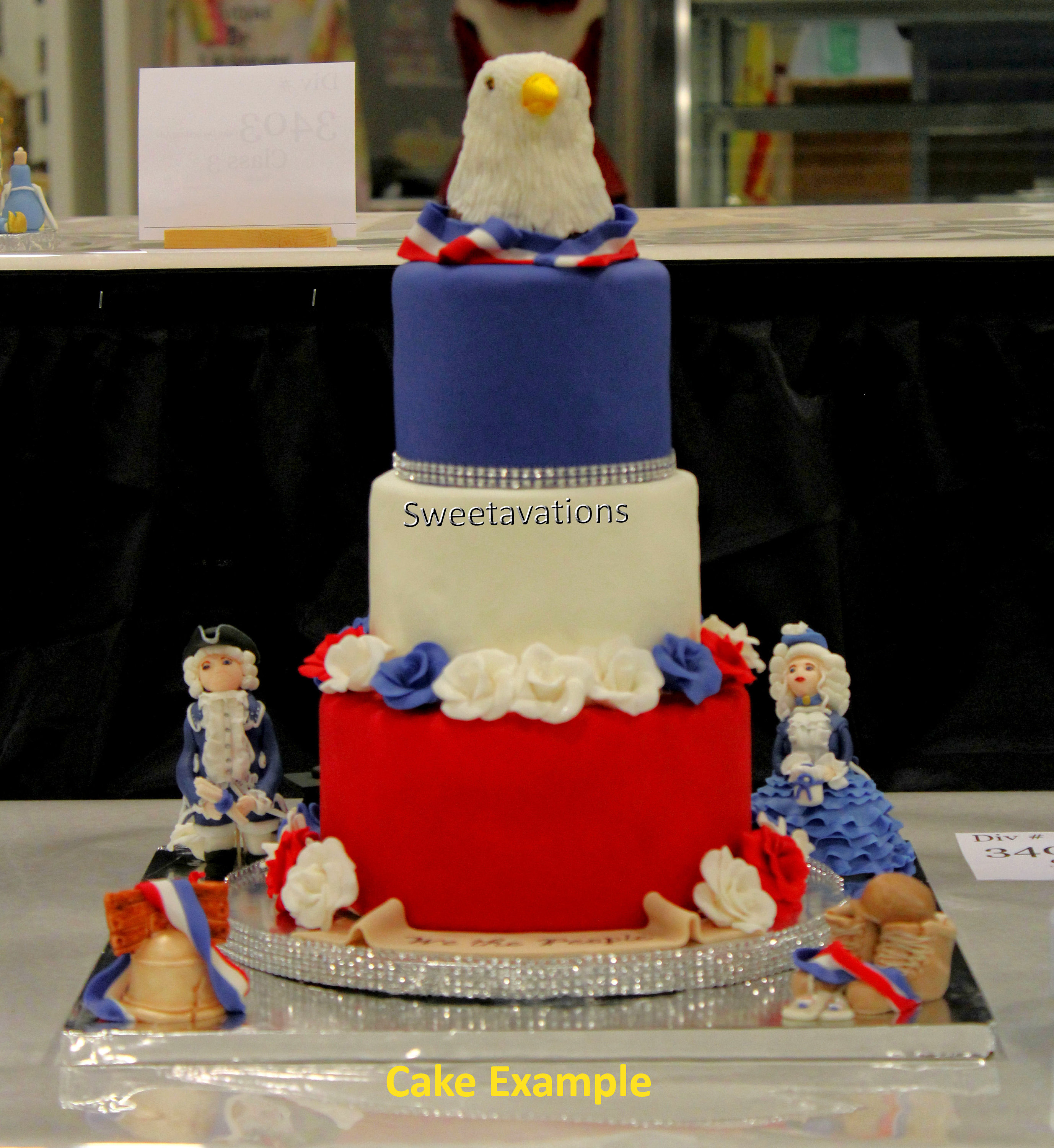 Fondant Liberty Bell Cake Topper Liberty Bell Topper - Etsy