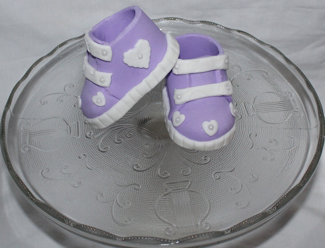 Fondant Baby Shoes Cake Topper Baby Sandals Topper baby - Etsy