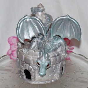 Fondant Dragon Cake Topper - Dragon Topper - Dragon Cake - Dragon Wings ...