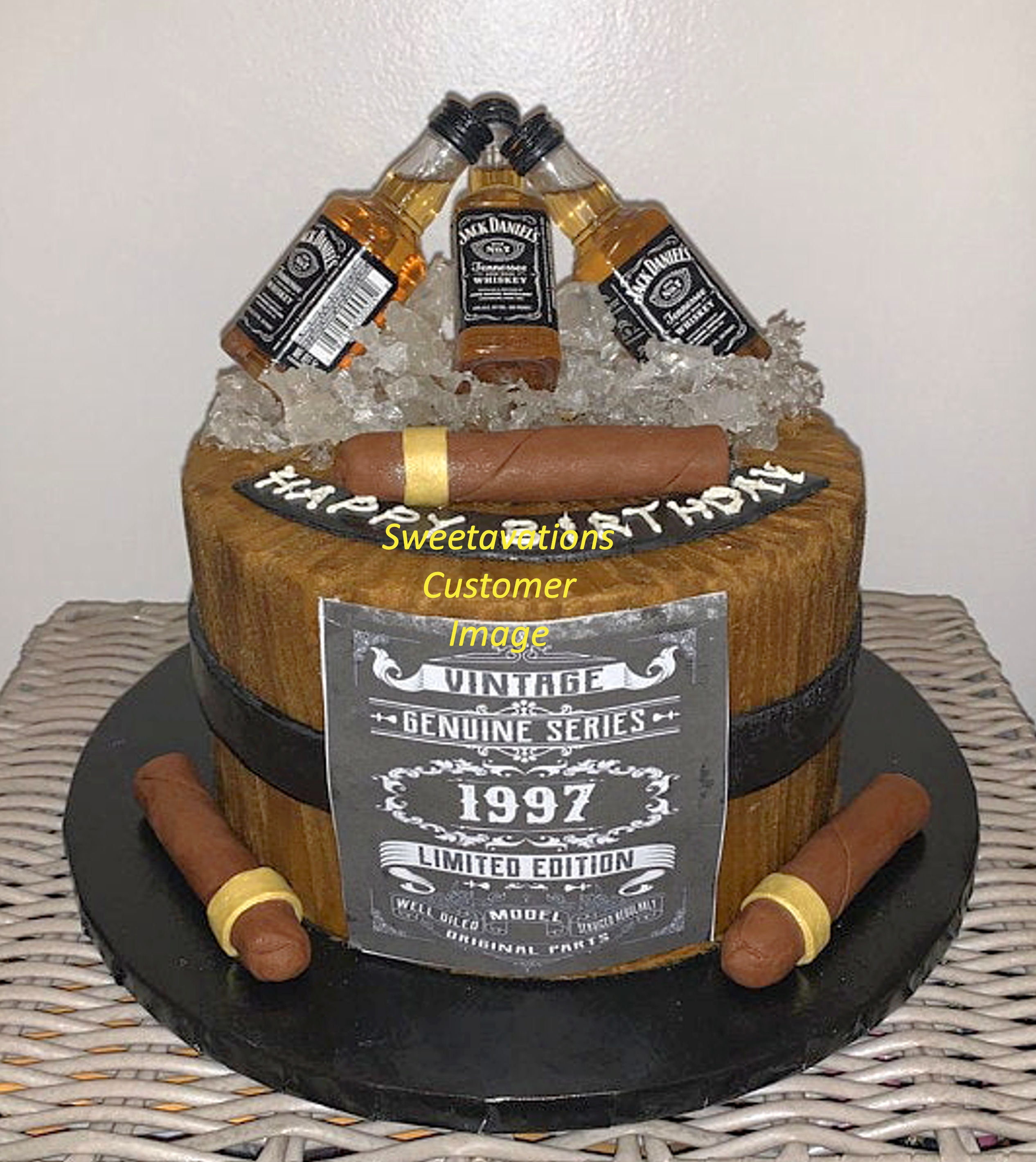 Groom Cakes Cigar Toppers