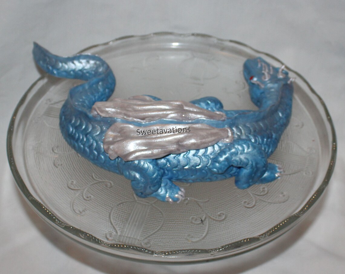 Fondant Dragon Cake Topper Dragon Topper Dragon Cake | Etsy