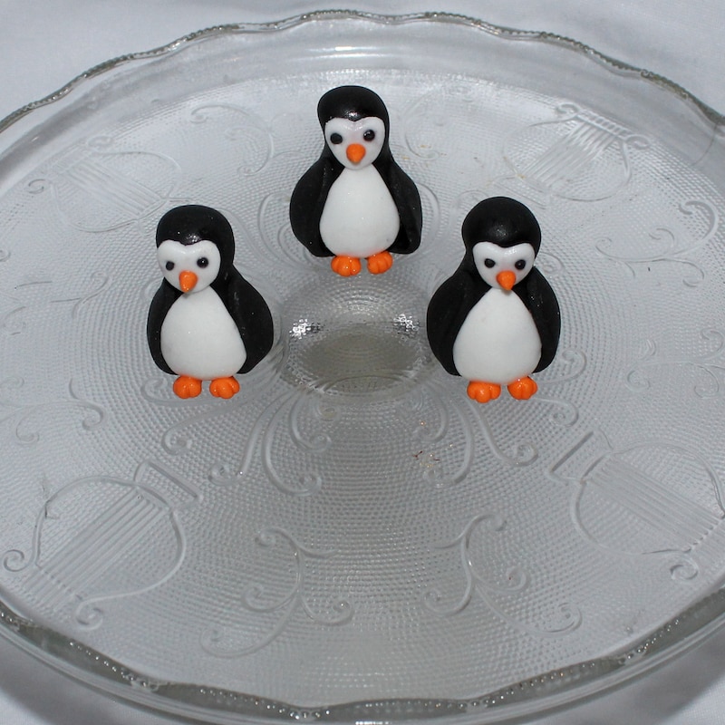 Penguin Cake Topper - Etsy