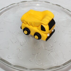 Fondant Construction Cake Topper - Fondant Dump Truck - Dump Truck ...