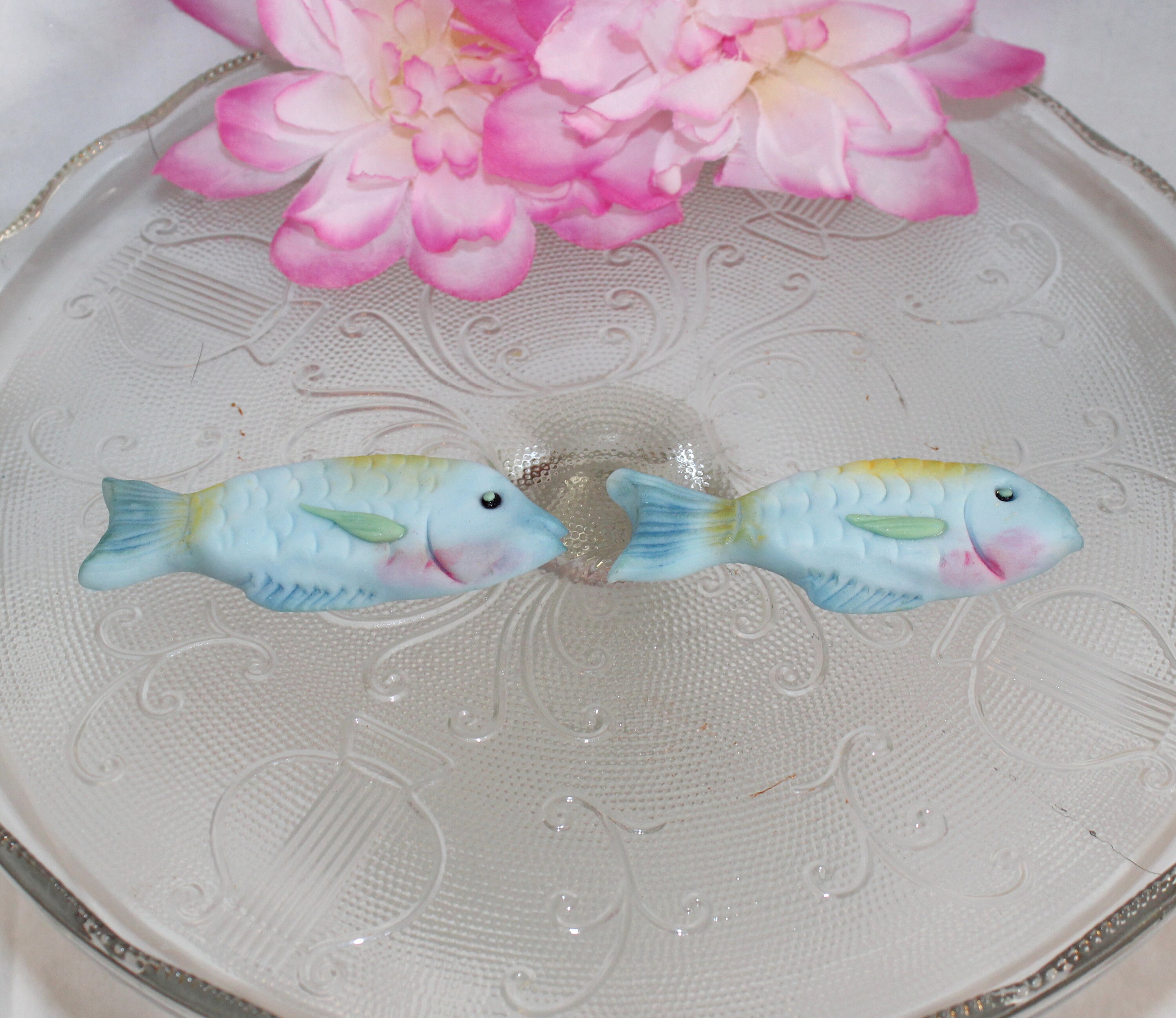 Fondant Tropical Fish Cake Topper Fondant Fish Fish Topper | Etsy