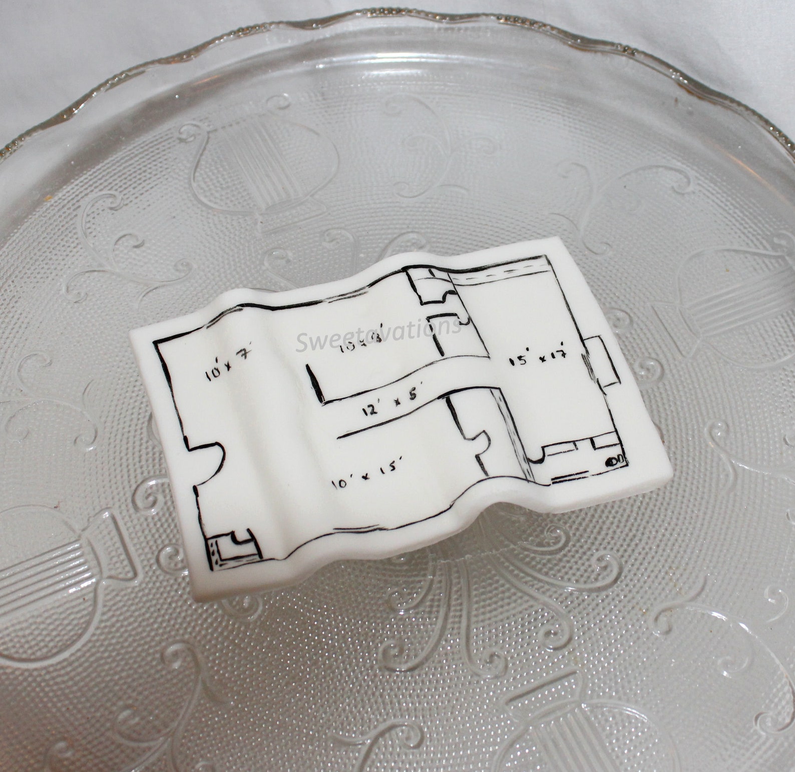 Fondant Civil Engineering Cake Topper, Engineer Graduation, Blueprint ...