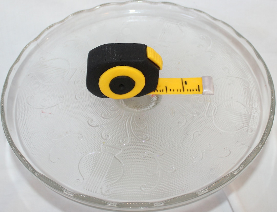 Fondant Construction Cake Topper - Construction Topper - Fondant Tape ...