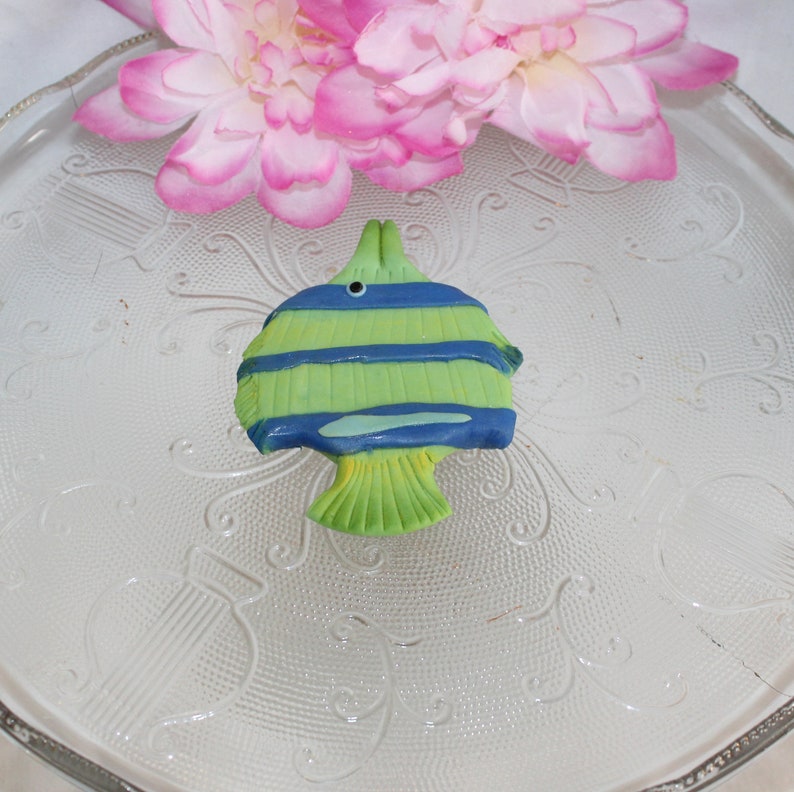Fondant Tropical Fish Cake Topper Fondant Fish Fish Topper | Etsy