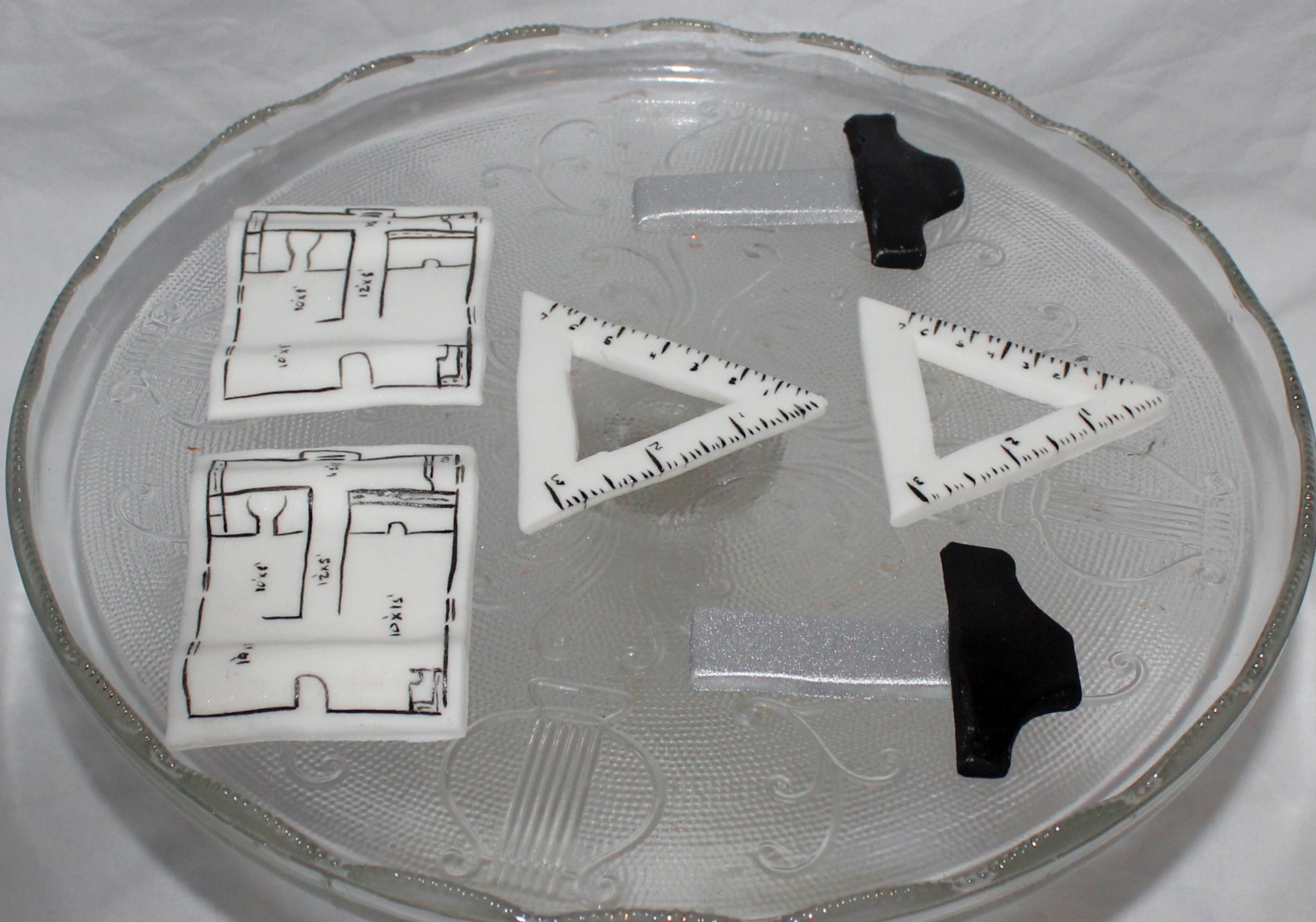 Fondant Architect Cake Topper Architect Topper Fondant - Etsy