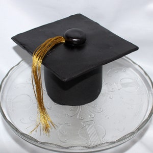 Fondant Graduation Cap Cake Topper - Graduation Cake - Graduation Hat ...