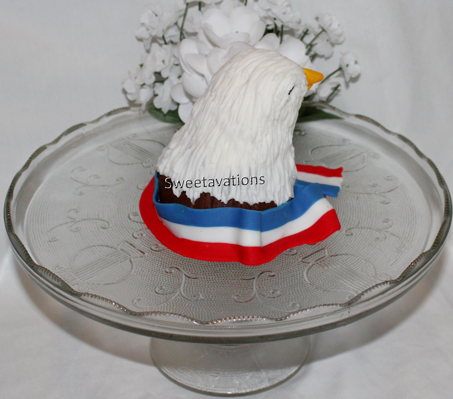 Fondant Eagle Cake Topper Eagle Topper Fondant Bird | Etsy