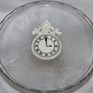 Fondant Clock Cake Topper - Steampunk Topper - Fondant Steampunk Clock ...