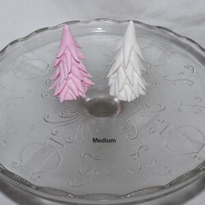 Fondant Pine Tree Cake Topper, Hand-sculpted Trees, Woodland Baby ...