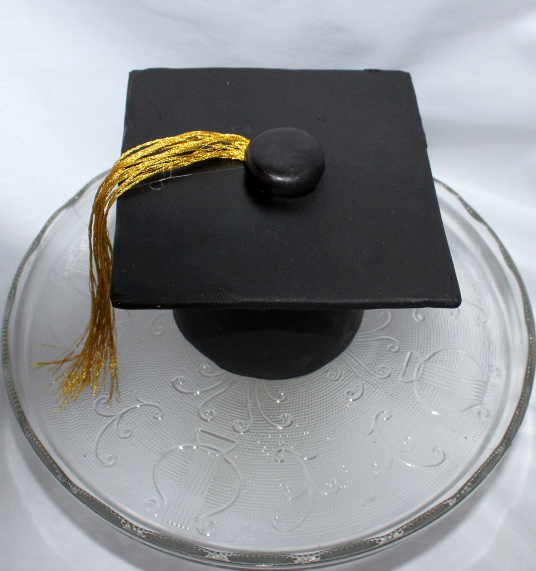 Fondant Graduation Cap Cake Topper Graduation Cap Topper Grad Hat ...