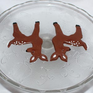 Fondant Deer Cake Topper - Woodland Animal Cake Topper - Deer Cake ...