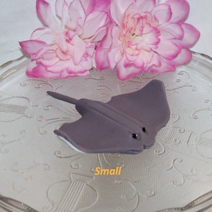 Fondant Stingray Cake Topper Stingray Topper Manta Ray Topper Fondant ...