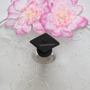Fondant Graduation Cap Cake Topper Grad Cap Topper Graduation Topper ...