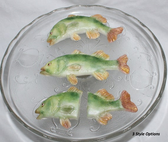 Fondant Fish Cake Topper Fondant Bass Fish Topper - Etsy