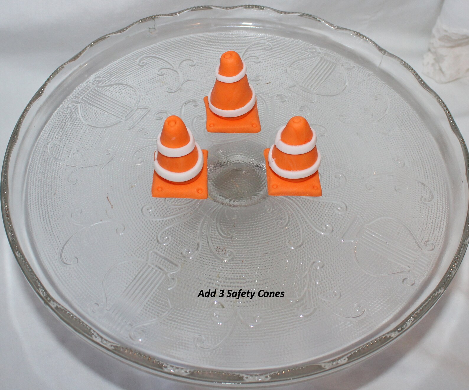 Fondant Backhoe Cake Topper Backhoe Topper Fondant | Etsy