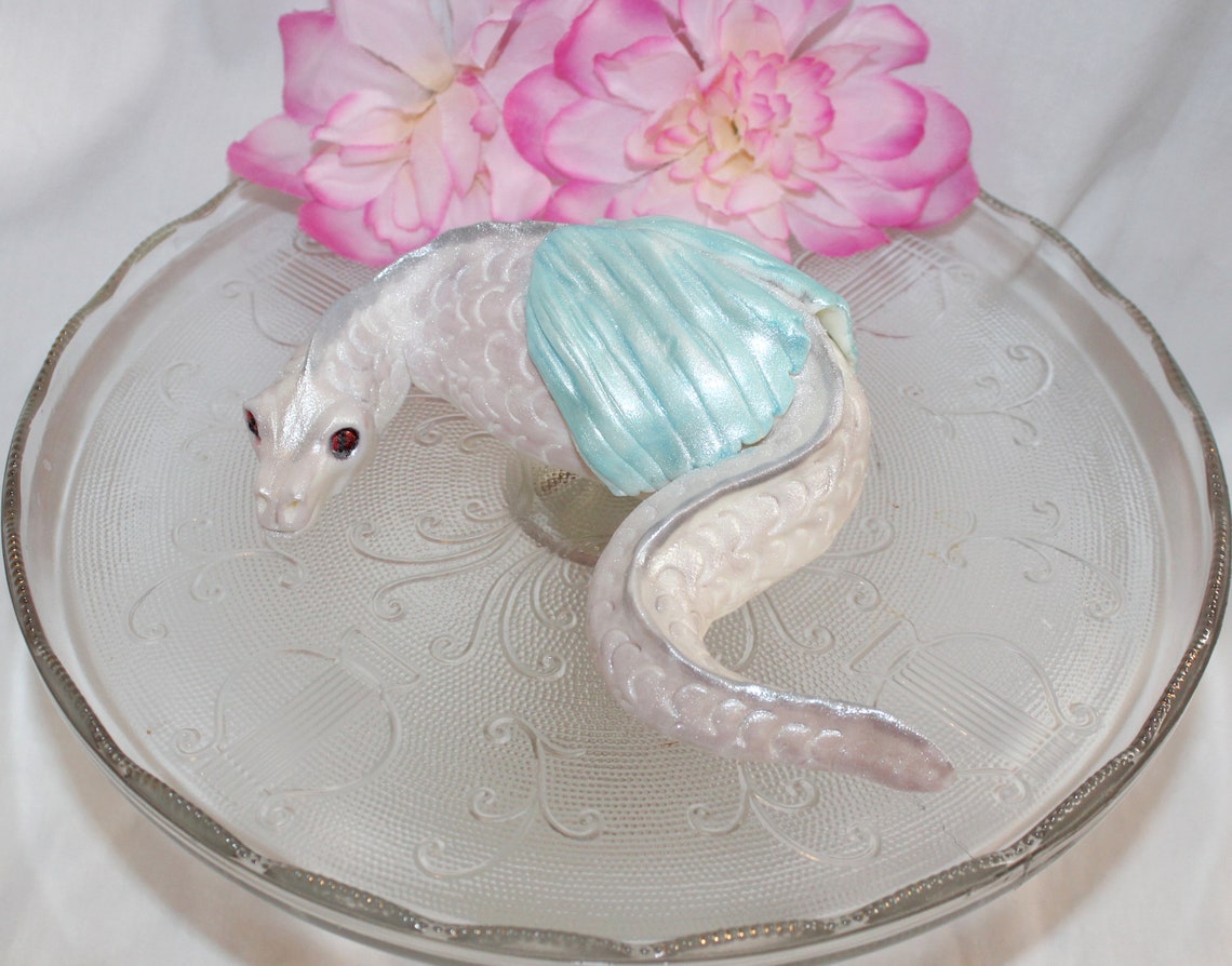 Fondant Dragon Cake Topper Dragon Topper Fondant Dragon | Etsy