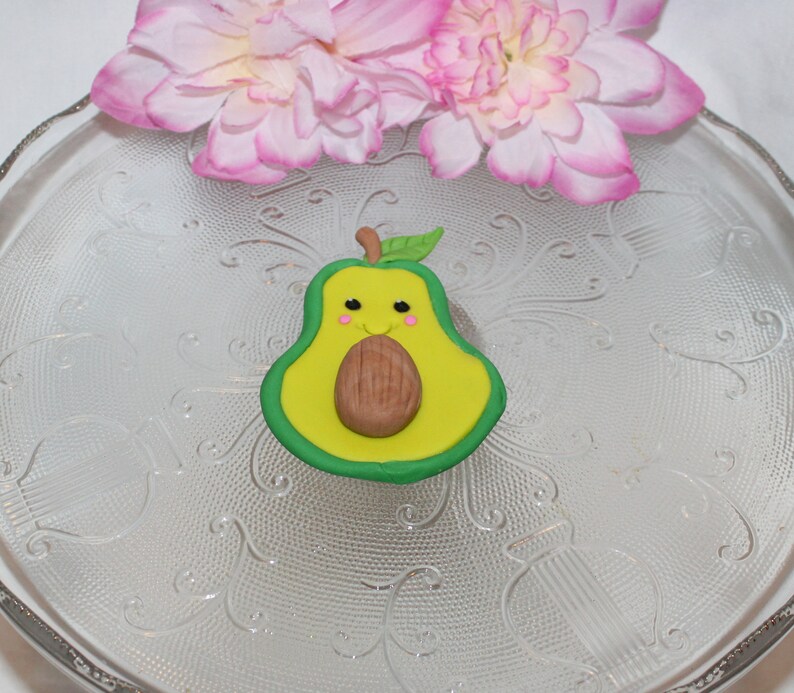 Fondant Avocado Cake Topper Avocado Cake Topper Fondant - Etsy