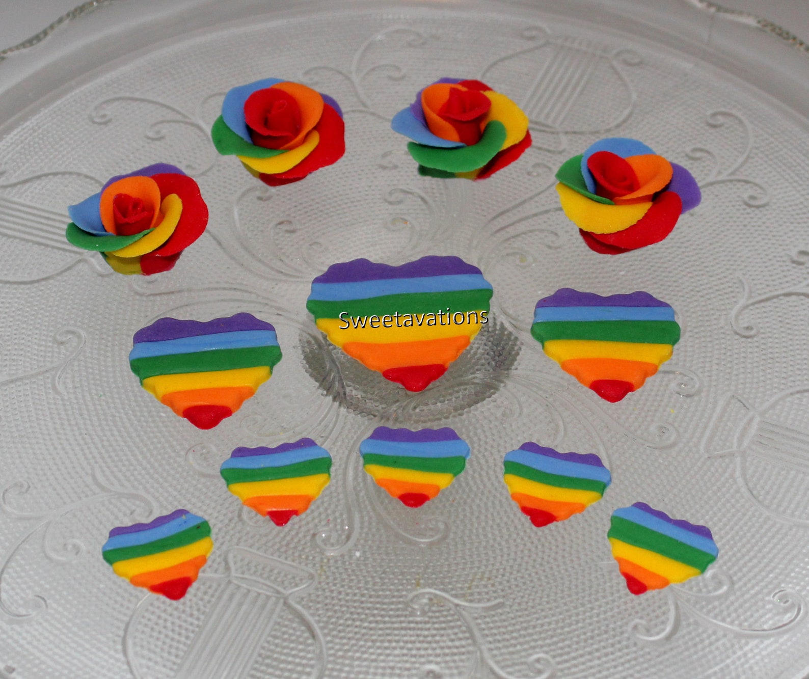 Fondant Gay Wedding Cake Topper Lesbian Wedding LGBT - Etsy