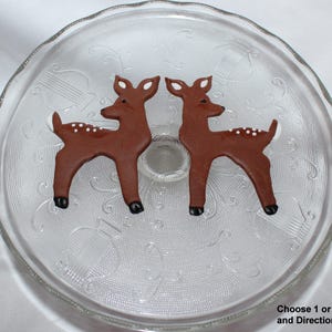Fondant Deer Cake Topper - Woodland Animal Cake Topper - Deer Cake ...