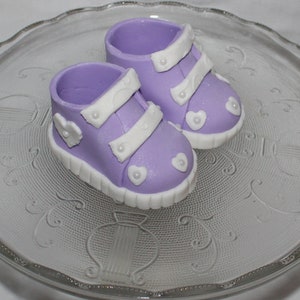 Fondant Baby Shoes Cake Topper Baby Sandals Topper baby - Etsy