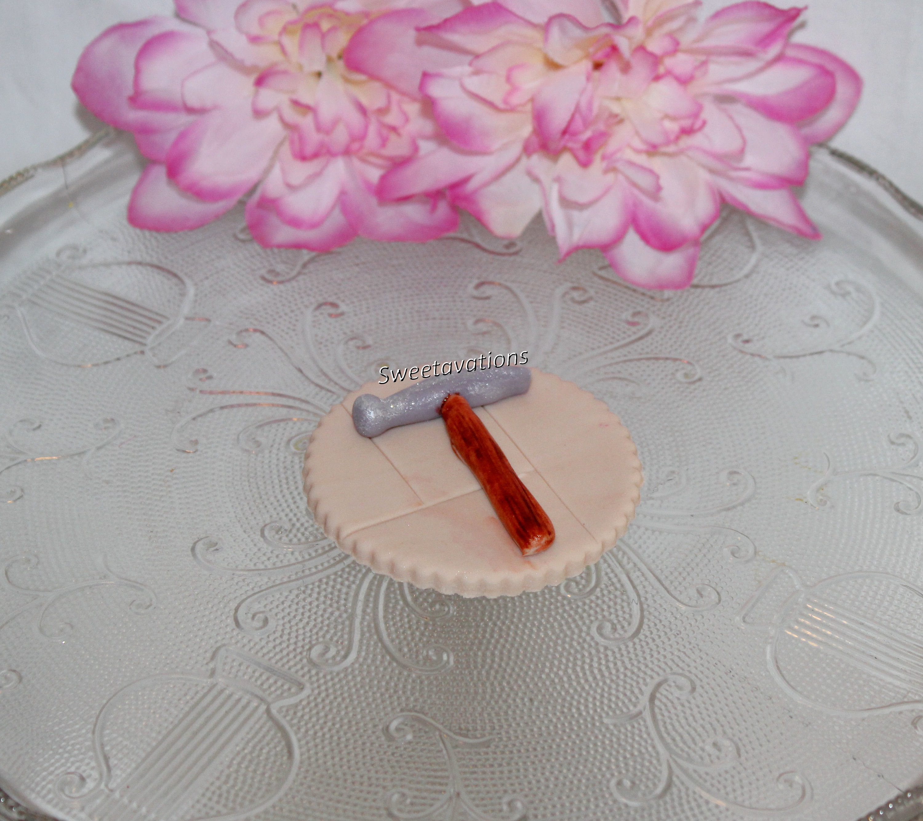 Fondant Mason Construction Cake Topper Construction Cupcake | Etsy