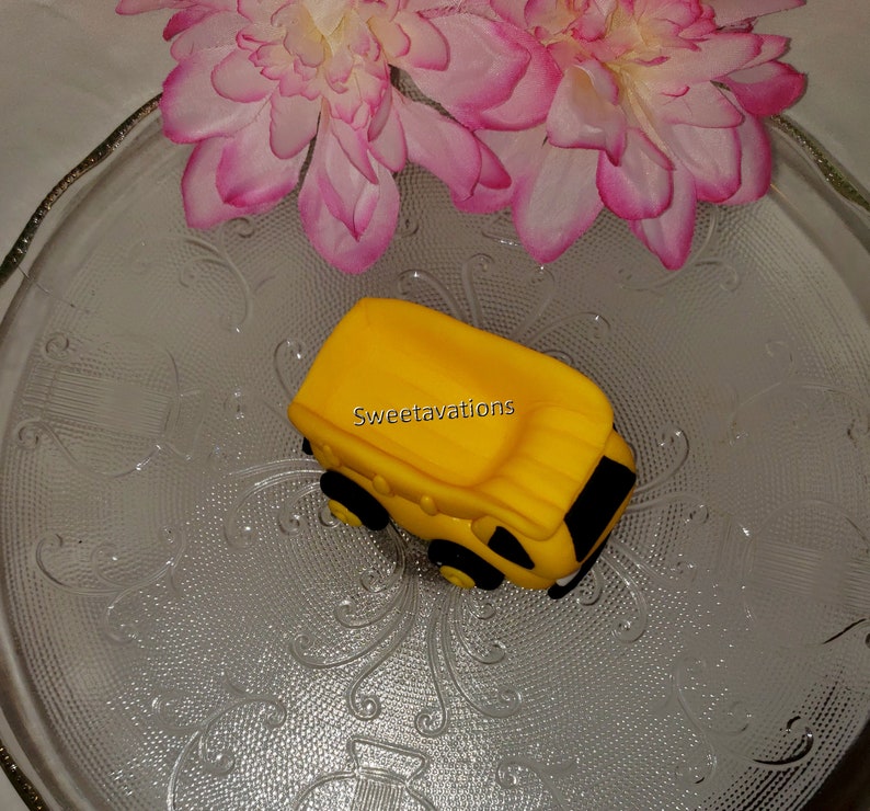 Fondant Construction Cake Topper Fondant Dump Truck Dump | Etsy