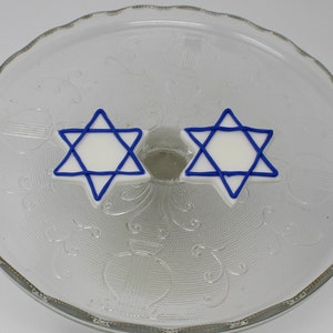 Fondant Star of David Cake Topper Star of David Topper Fondant Star of ...