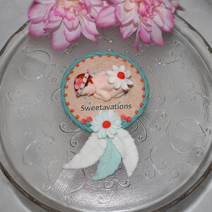 Fondant Native American Baby Cake Topper - Tribal Baby Topper - Dream ...