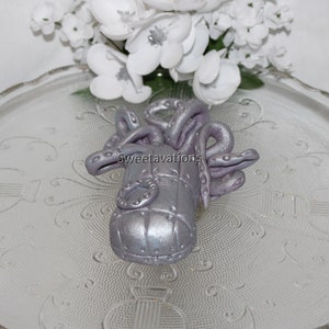 Fondant Octopus Cake Topper - Octopus Topper - Steampunk Topper ...