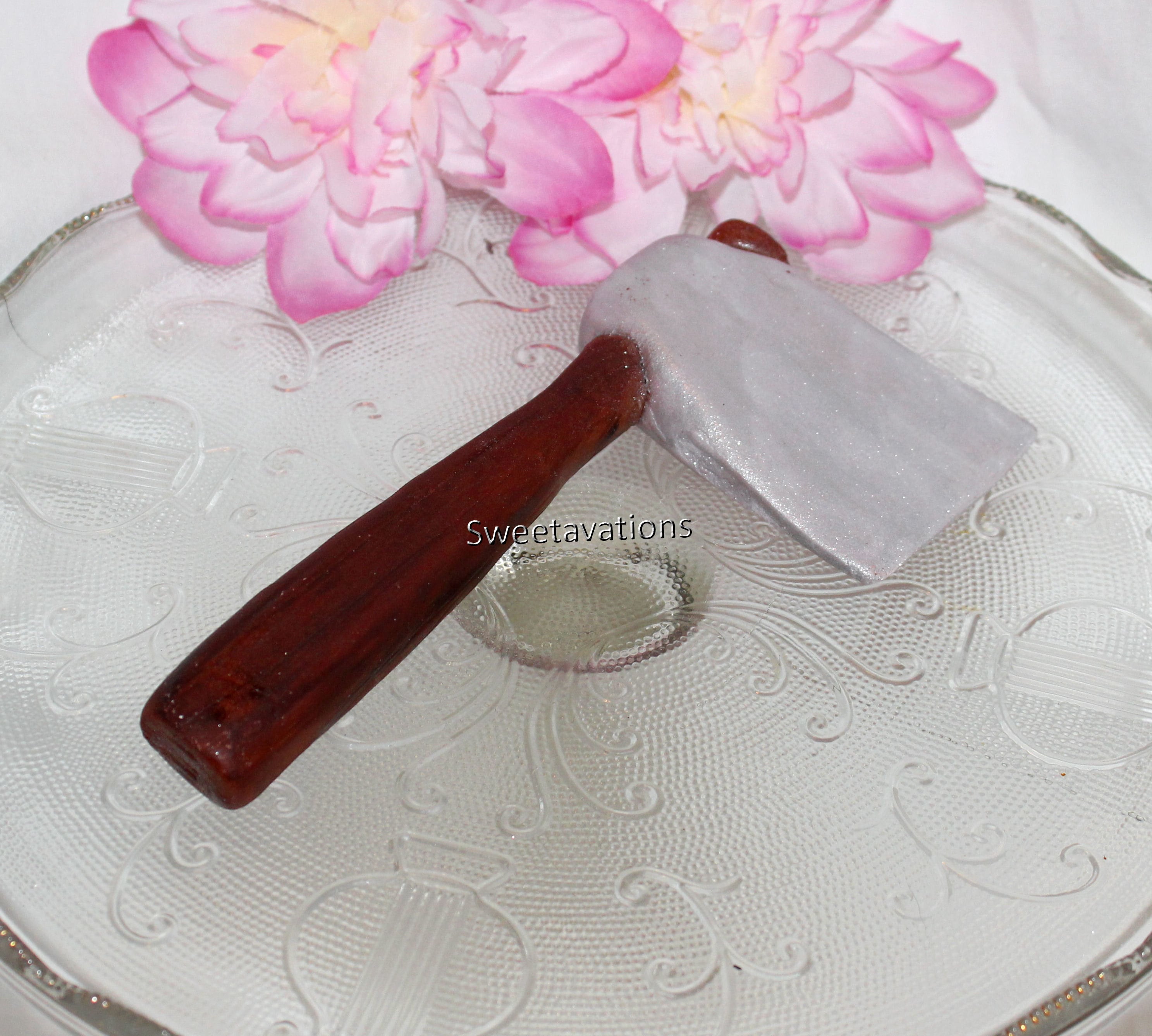 Fondant Axe Cake Topper - Axe Topper - Fondant Lumberjack - Axe Toss ...