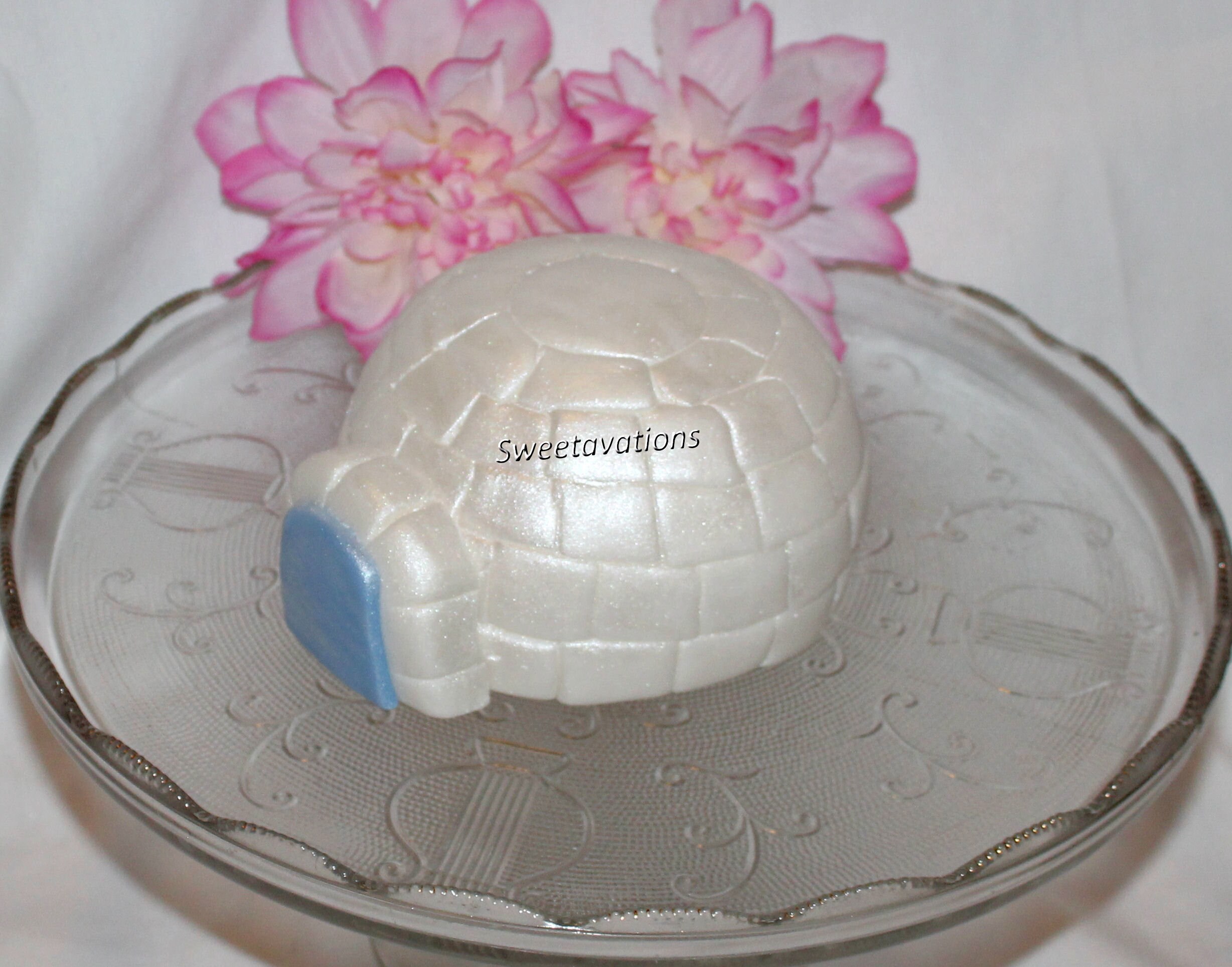 Fondant Igloo Cake Topper Igloo Cake Topper Fondant Polar - Etsy
