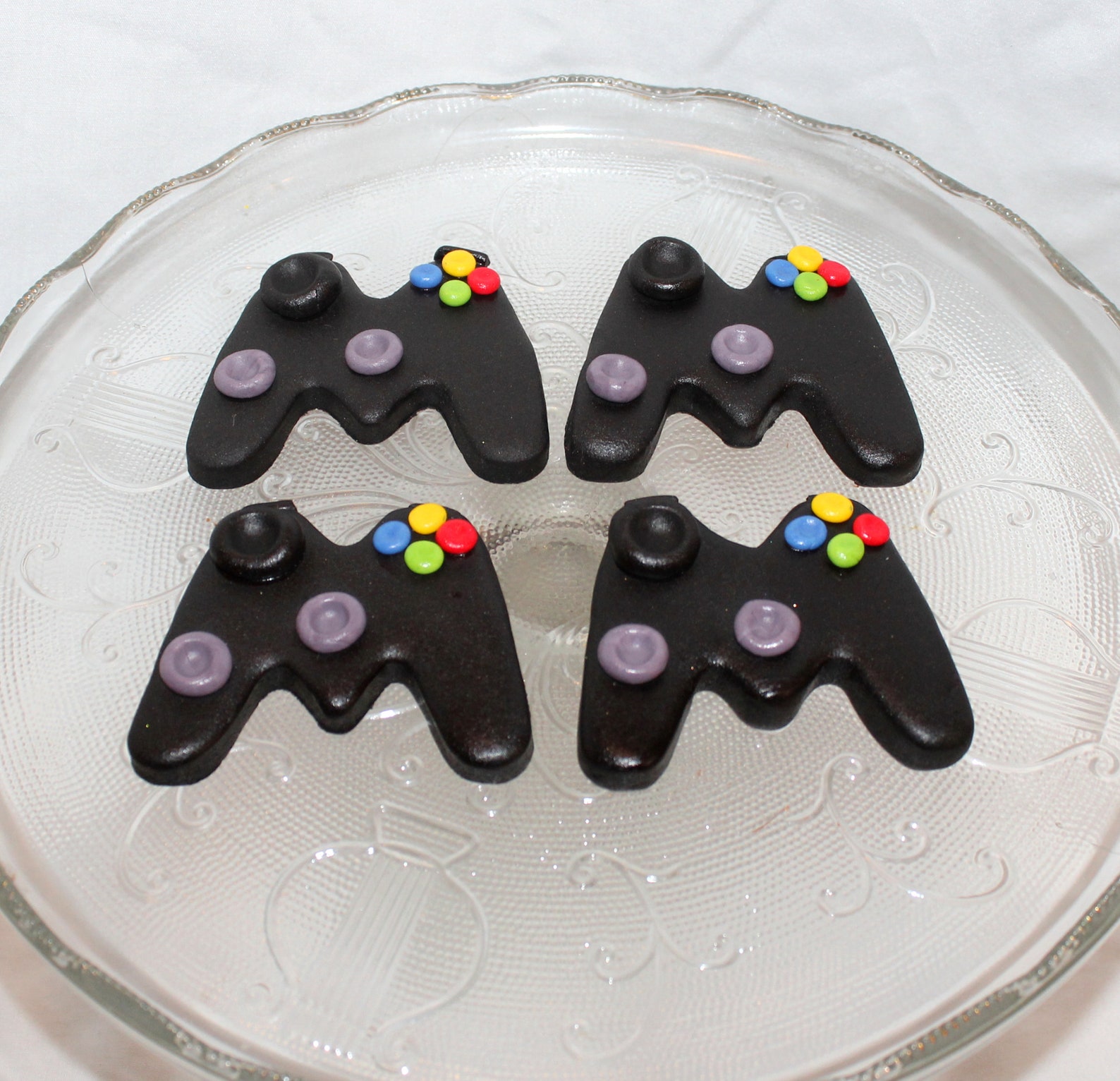 Fondant Game Controller Cake Topper Game Controller Topper | Etsy