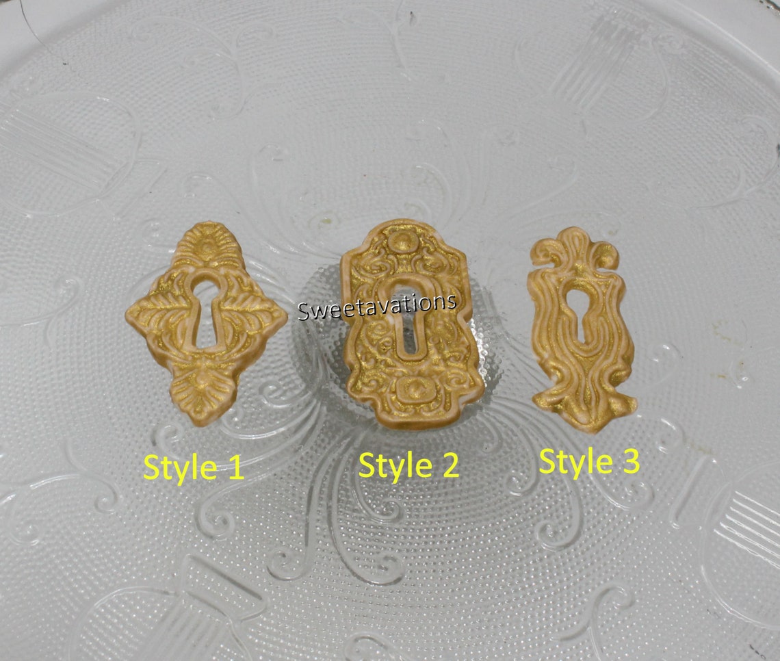 Fondant Lock Cake Topper Fondant Key Lock Topper Key | Etsy