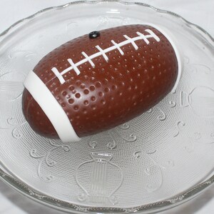 Fondant Football Cake Topper - Football Topper - Football Theme ...