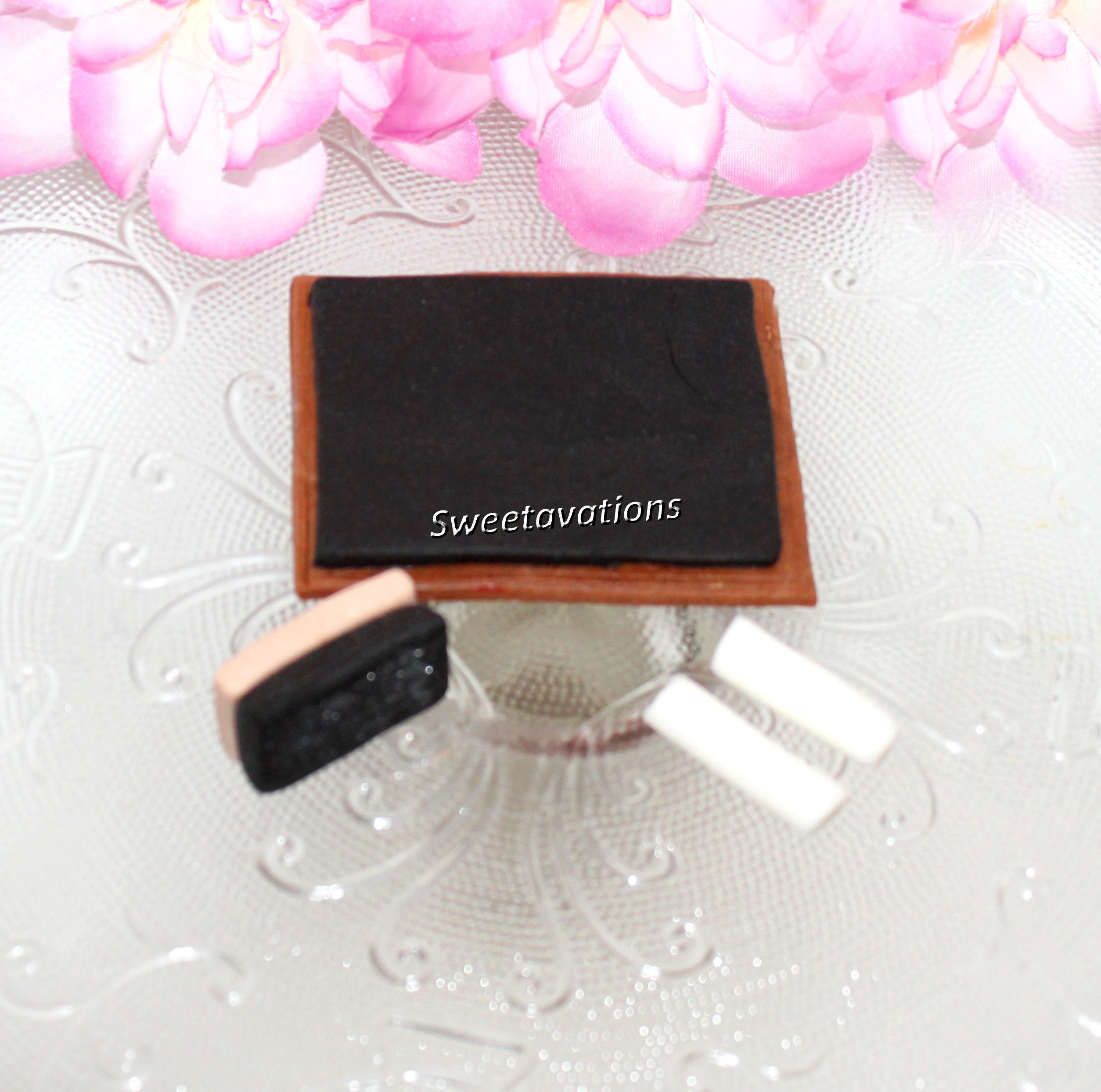 Fondant Teacher Cake Topper School Cake Topper Teacher - Etsy