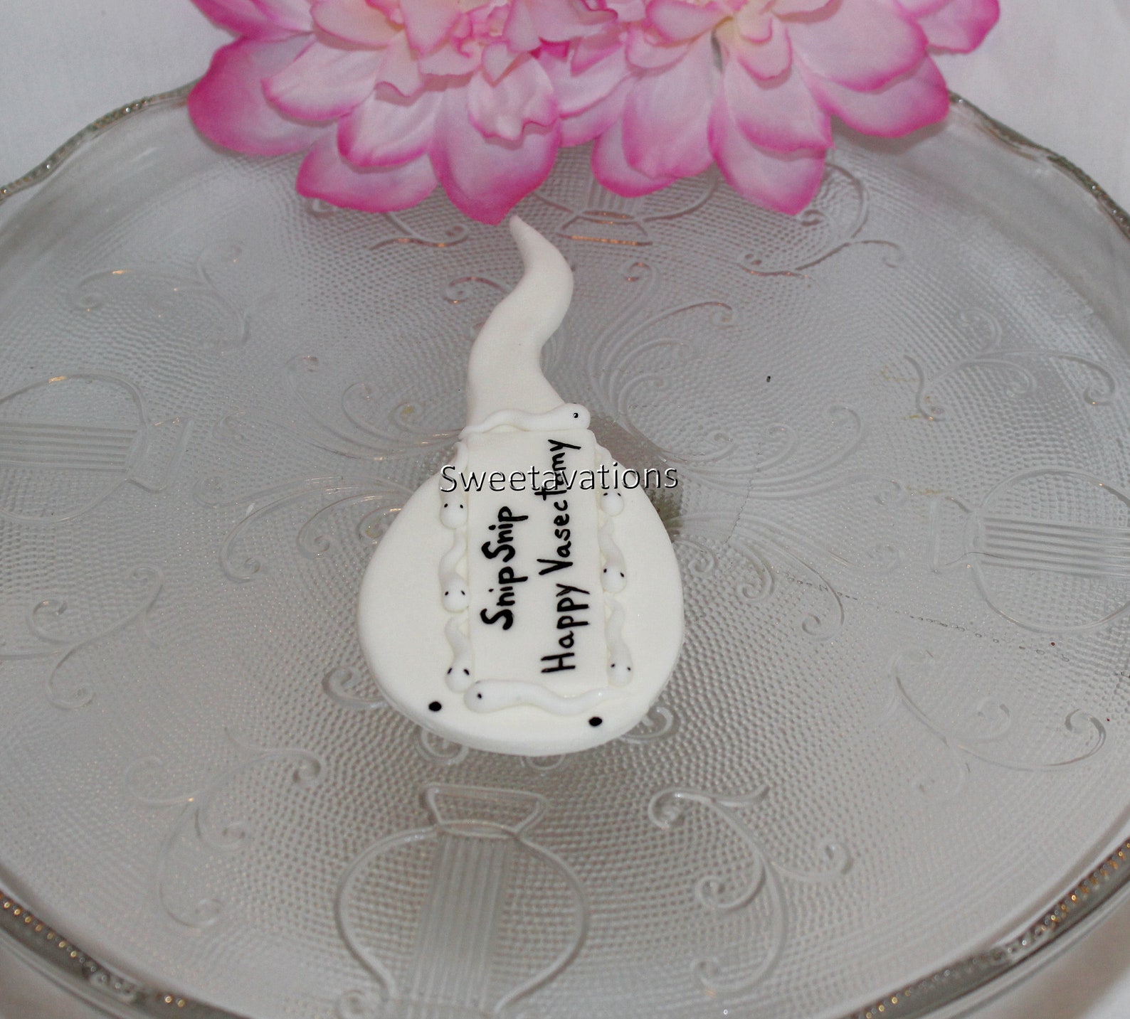 Fondant Vasectomy Cake Topper Vasectomy Topper Vasectomy - Etsy