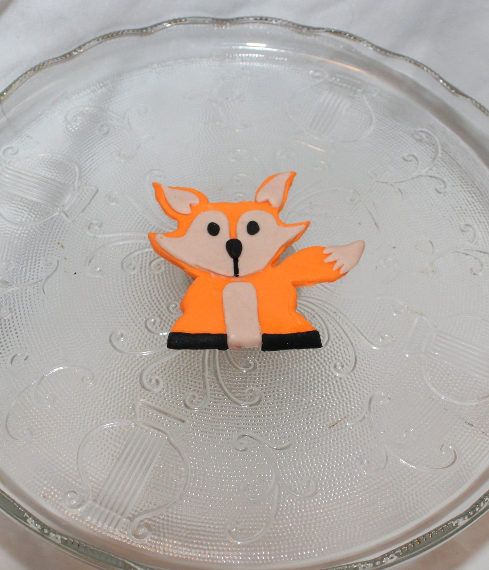 Fondant Woodland Animal Cake Topper Fondant Fox Fondant - Etsy